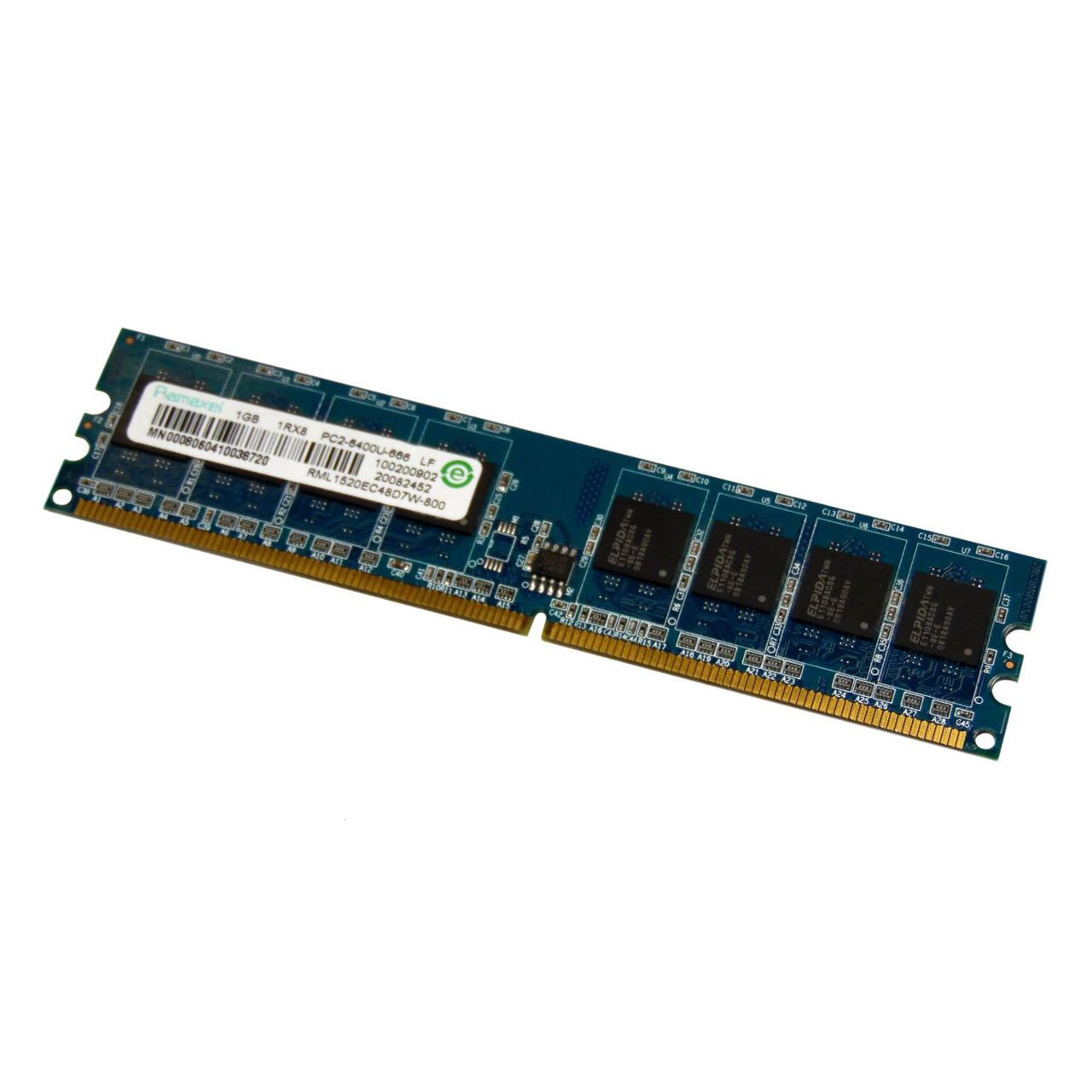 Ramaxel 1GB PC2-6400U DDR2-800MHz Desktop Memory