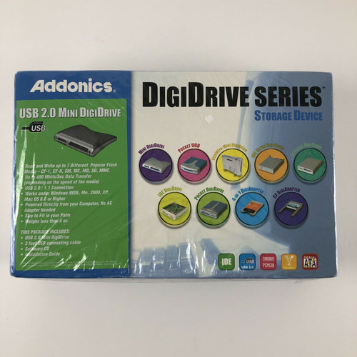Addonics DigiDrive Series USB 2.0 Mini DigiDrive (AESDMD4U2)