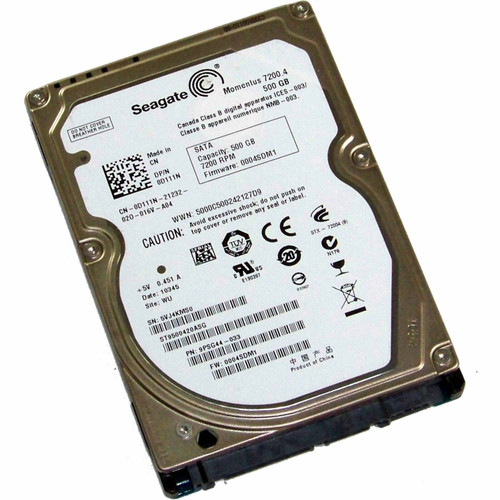 Seagate Momentus 2.5" 500GB SATA HDD ST9500420AS
