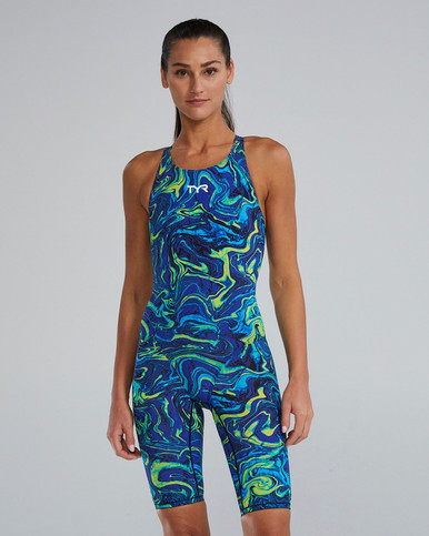 TYR Hyperblitz Thresher Women’s Tech Suit – Open Back