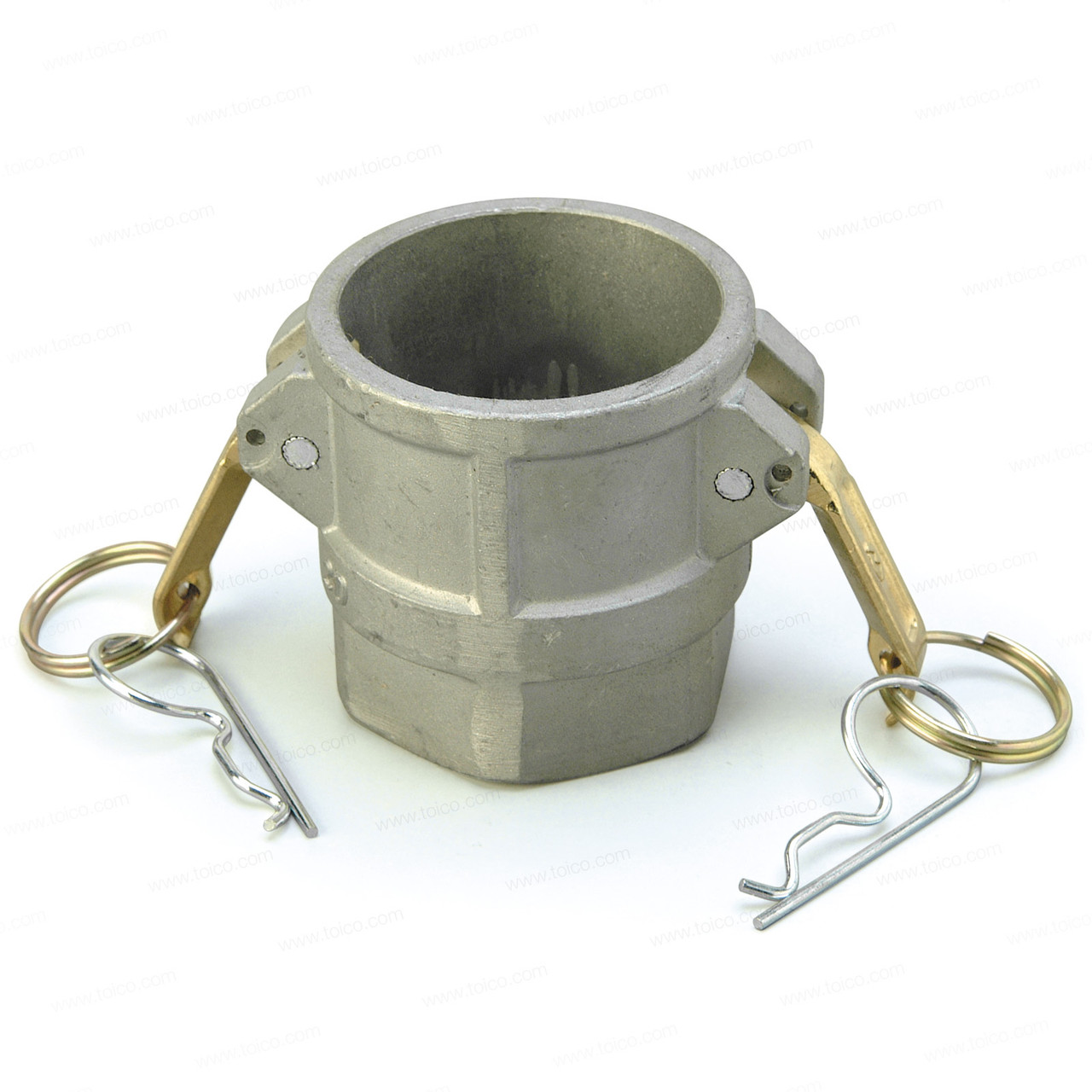 Part D-1.5'' Female Camlock x Female NPT-Alum - Toico Industries, Inc