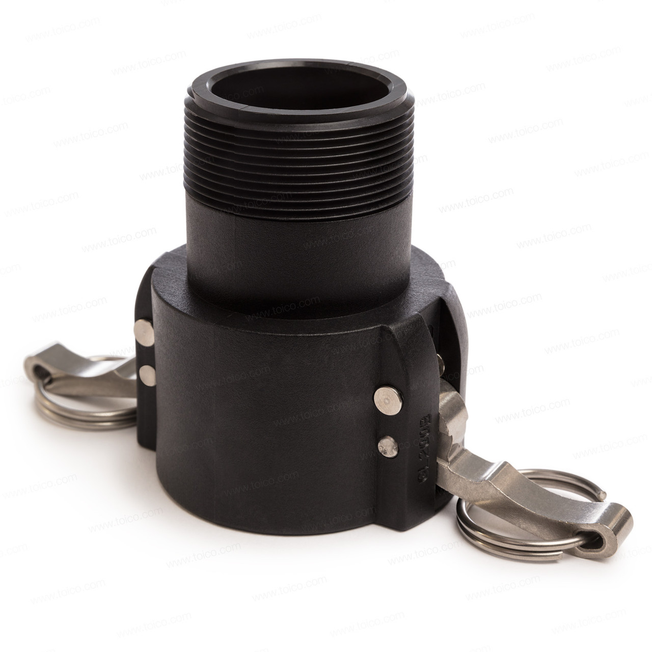 Female Coupler x Male NPT Gator Locking with Long Neck (Part B 2'' Poly ...