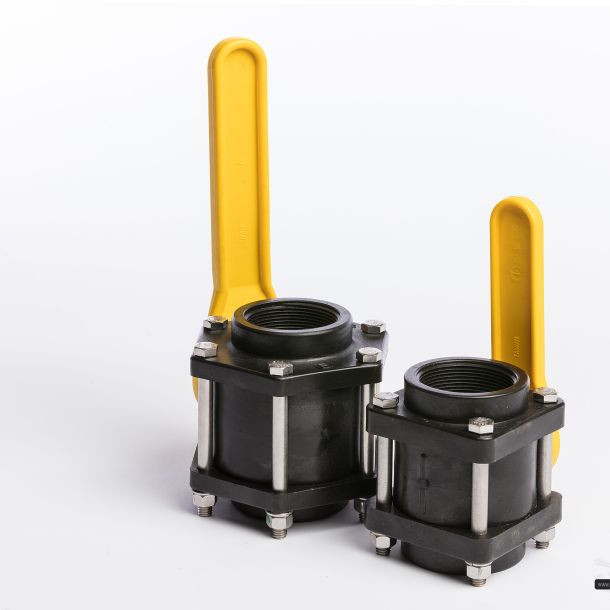 2'' Full Port - Six Bolt Polypropylene Ball Valve - Toico Industries, Inc