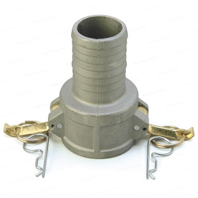 Part C-2" Female Camlock x Hose Shank-Alum