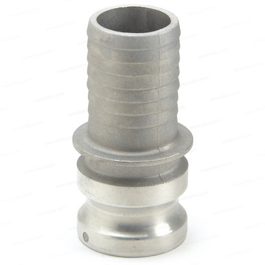 Part E-4" Male Camlock x Hose Shank-Alum