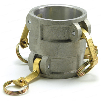 Part DD-3'' Female Coupler x 3'' Female Coupler-Aluminum