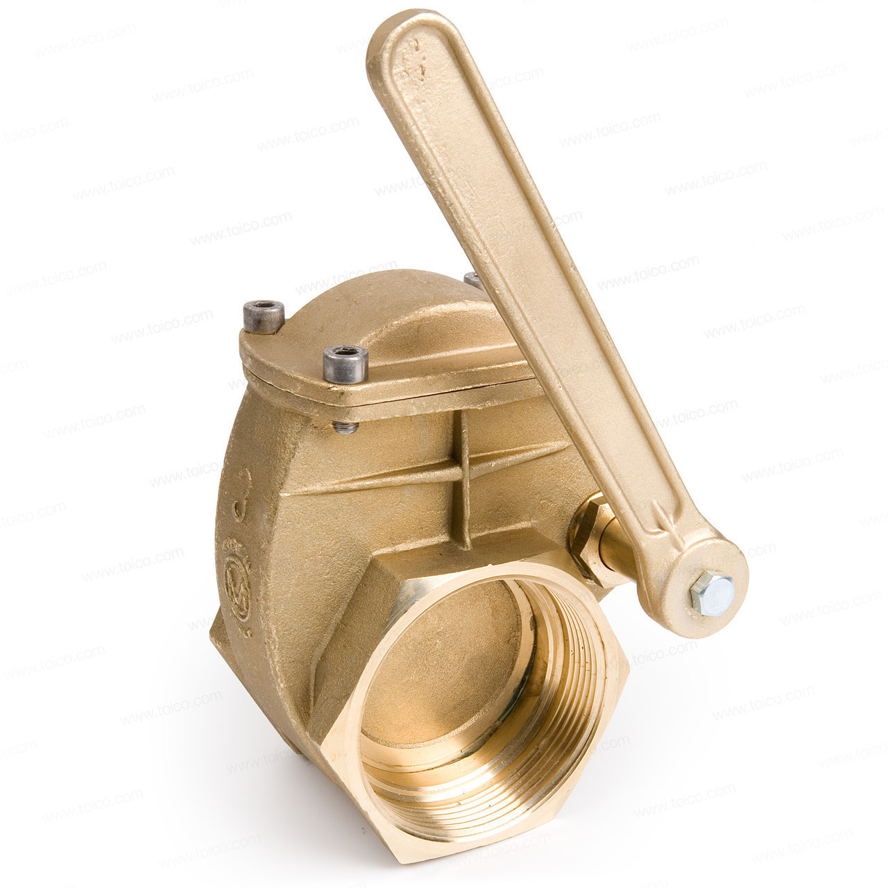 6'' Brass Lever Gate Valve - Toico Industries, Inc