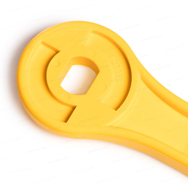 Yellow blank handle for 2" FP 6-bolt, 3" FP (10.5" length) - Toico ...