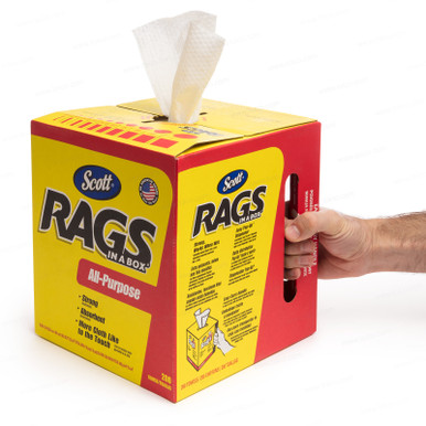 Rags in Box (200 per box) - Toico Industries, Inc