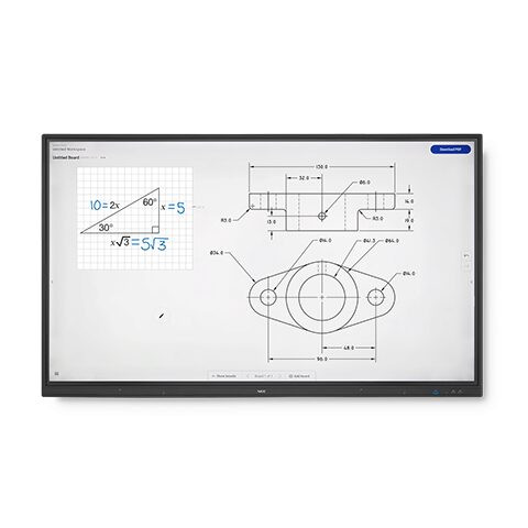 NEC MultiSync CB651Q-2 - 65" Class 4K UHD Collaborative Touchscreen Display