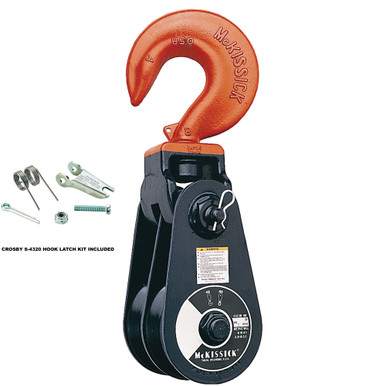 Crosby McKissick Double-Sheave Light Snatch Block With Hook | Western ...