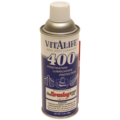 VitALife® Wire Rope Lube | 12 Oz. Aerosol Spray Can