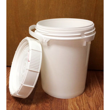 Trash Pail | 5 Gallon Capacity | Heavy-Duty HDPE