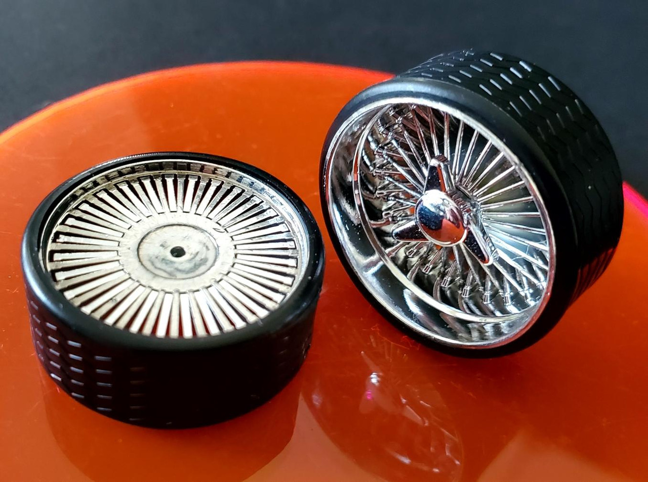 1/24 - 1/18 SUPER SPOKES S3C SMOOTH 3 Prong K/O LOWRIDER SPOKED Rim ...