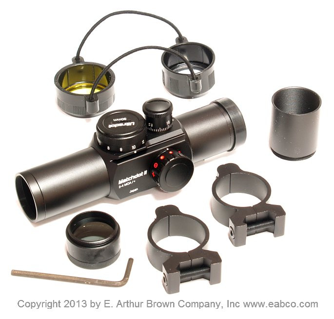 UltraDot USA Red Dot Sights have Illuminated Dots in Different Colors ...