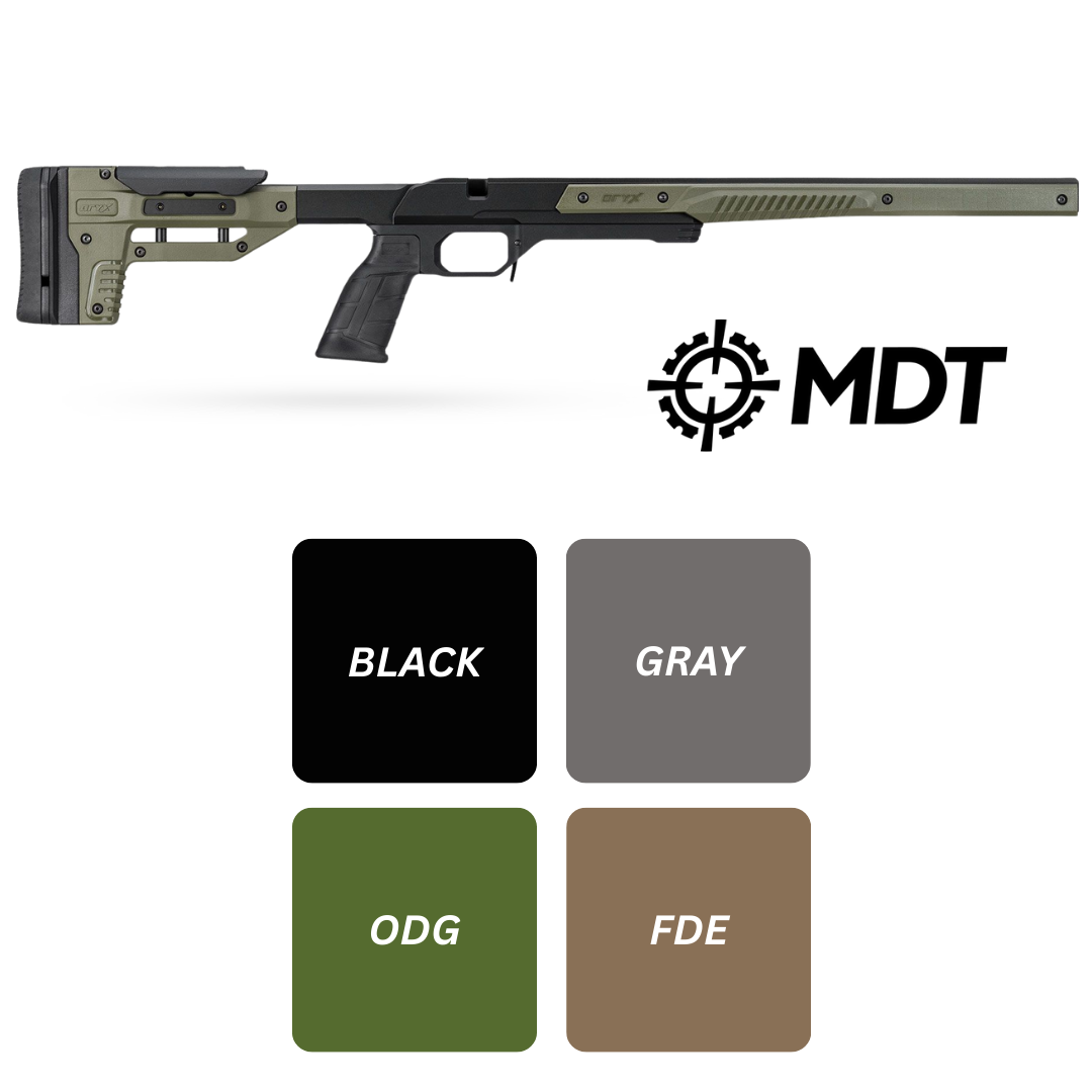 MDT Chassis Systems | Oryx Chassis, XRS & Precision Rifle Stocks