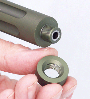 Tactical Solutions Ruger 10/22 Barrel Matte Black Threaded End