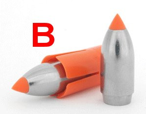 Dead Center Duplex Muzzle Loading Bullets (12 Bullets/Package