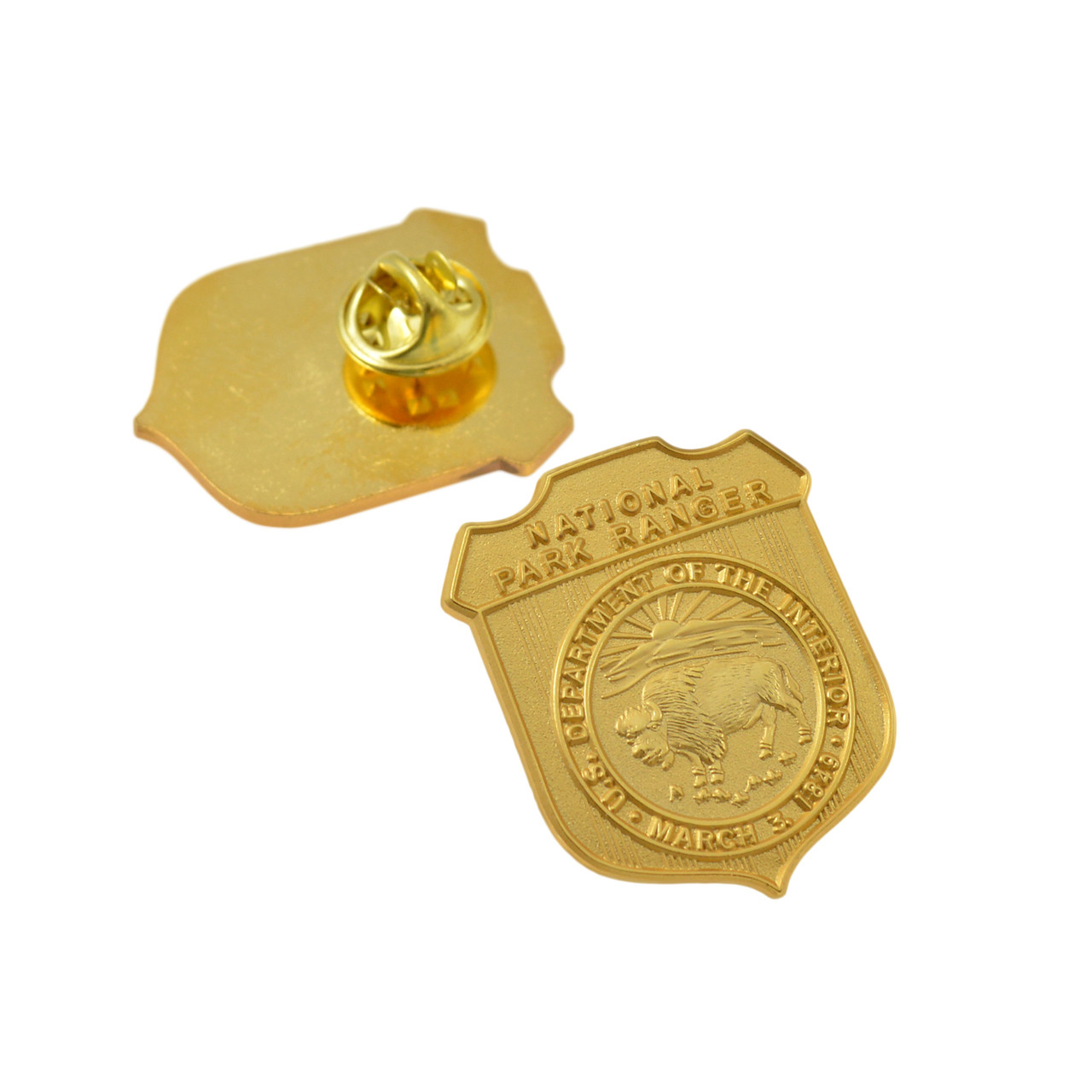 National Park Ranger Mini Badge Pin Nps Badge Park Ranger Lapel Pin