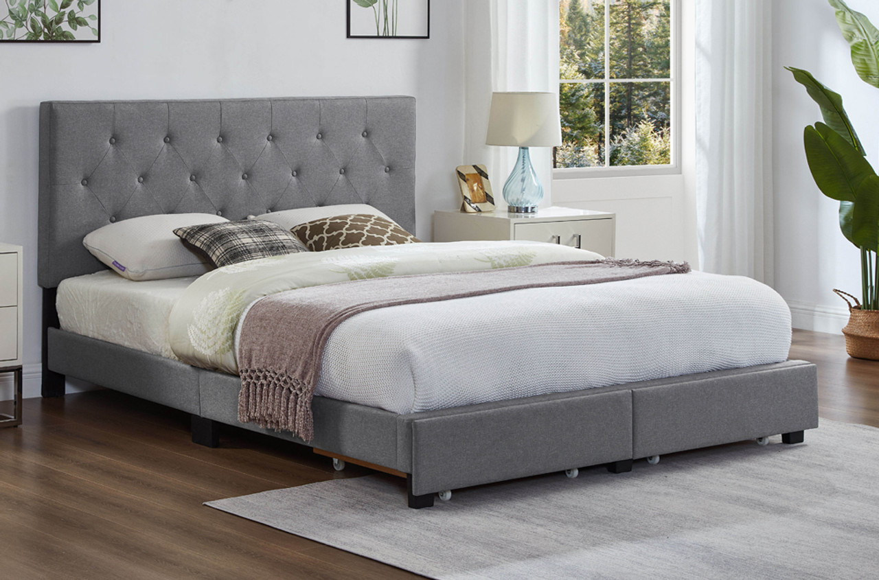 Upholstered Headboards Beds Online Sale Toronto Mississauga Burlington Oshawa Guelph Scarborough Kitchener The Sleep Factory