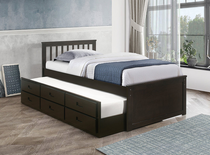 Buy Huron Captain Bed Trundle Beds with Drawers Online Sale Toronto Mississauga Burlington Oshawa Milton Brampton Scarborough Woodbridge The Sleep Factory