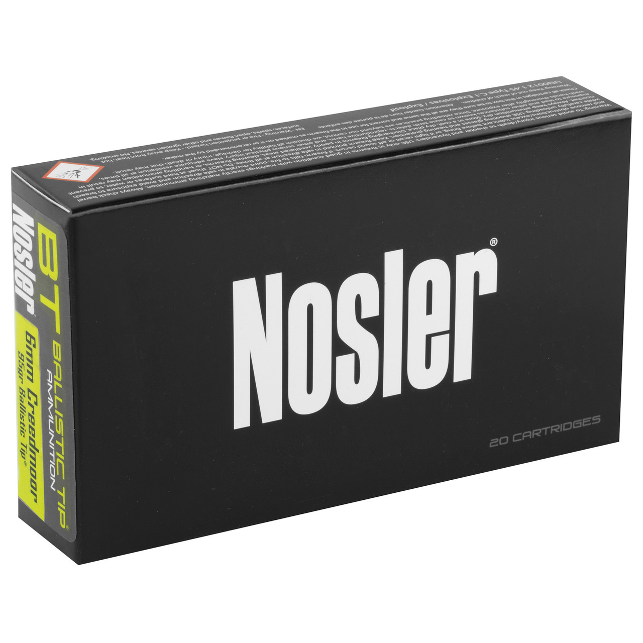 Nosler Hunting 6mm Creedmoor 95gr Ballistic Tip Ammunition 20-Rounds On ...
