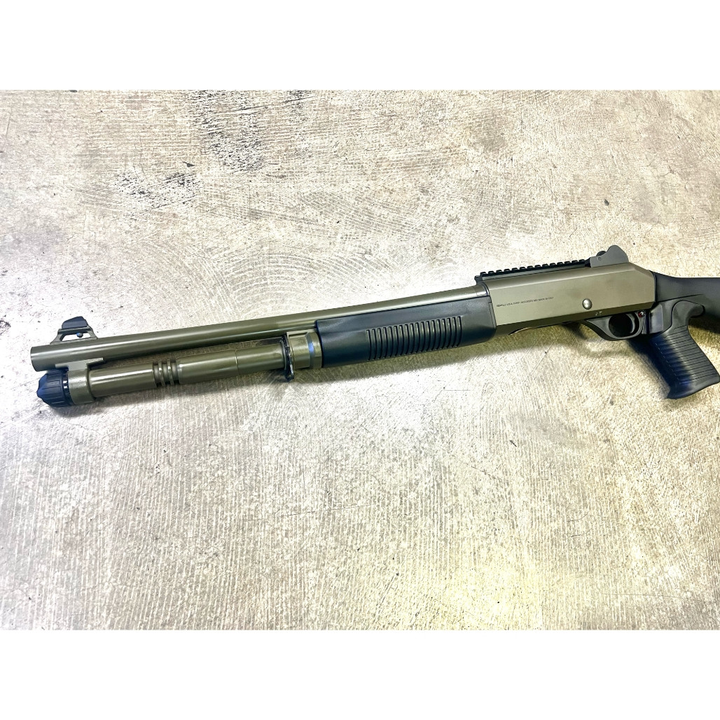 Benelli M4 12Ga Shotgun w/ 18.5" Barrel, Pistol Grip & Ghost Ring ...