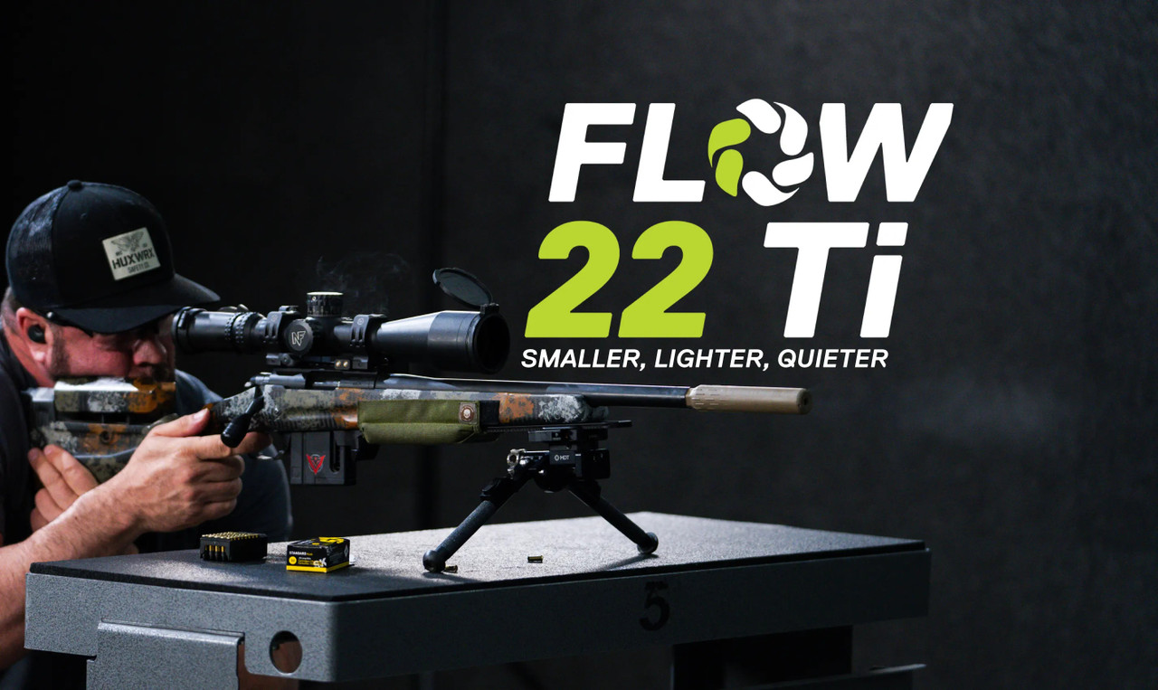 HUXWRX Flow 22TI Suppressor On Sale - Best Price | BOTACH