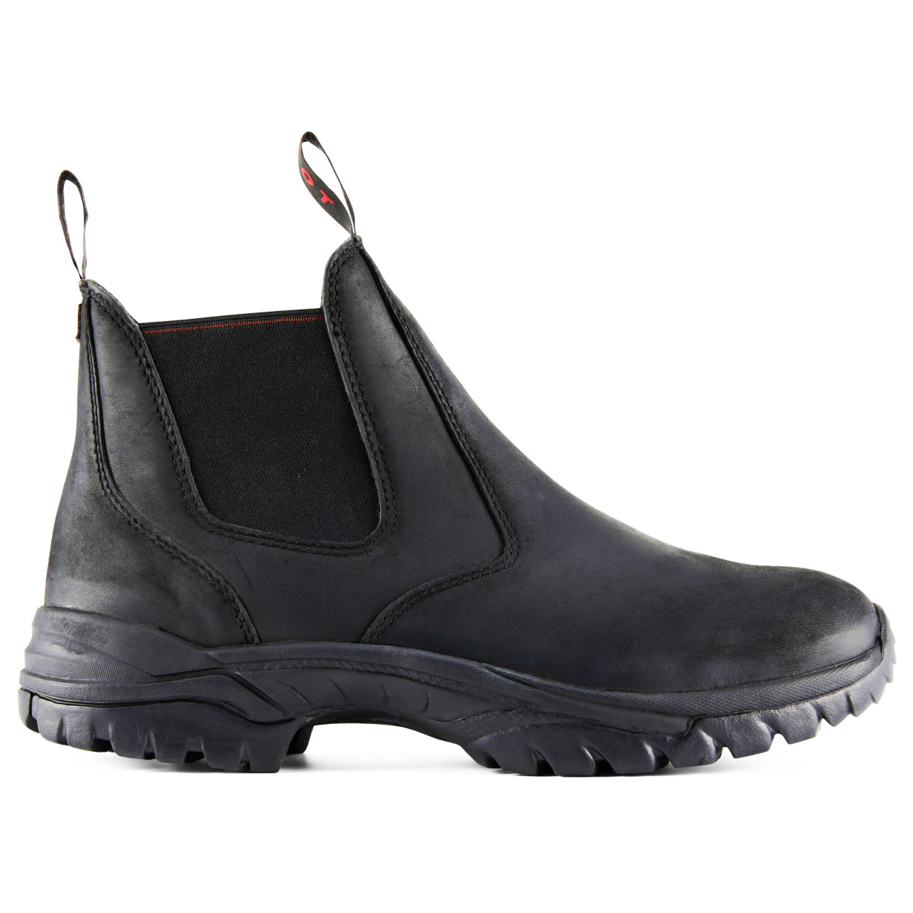 Vanish Shiny Chelsea Black Boots