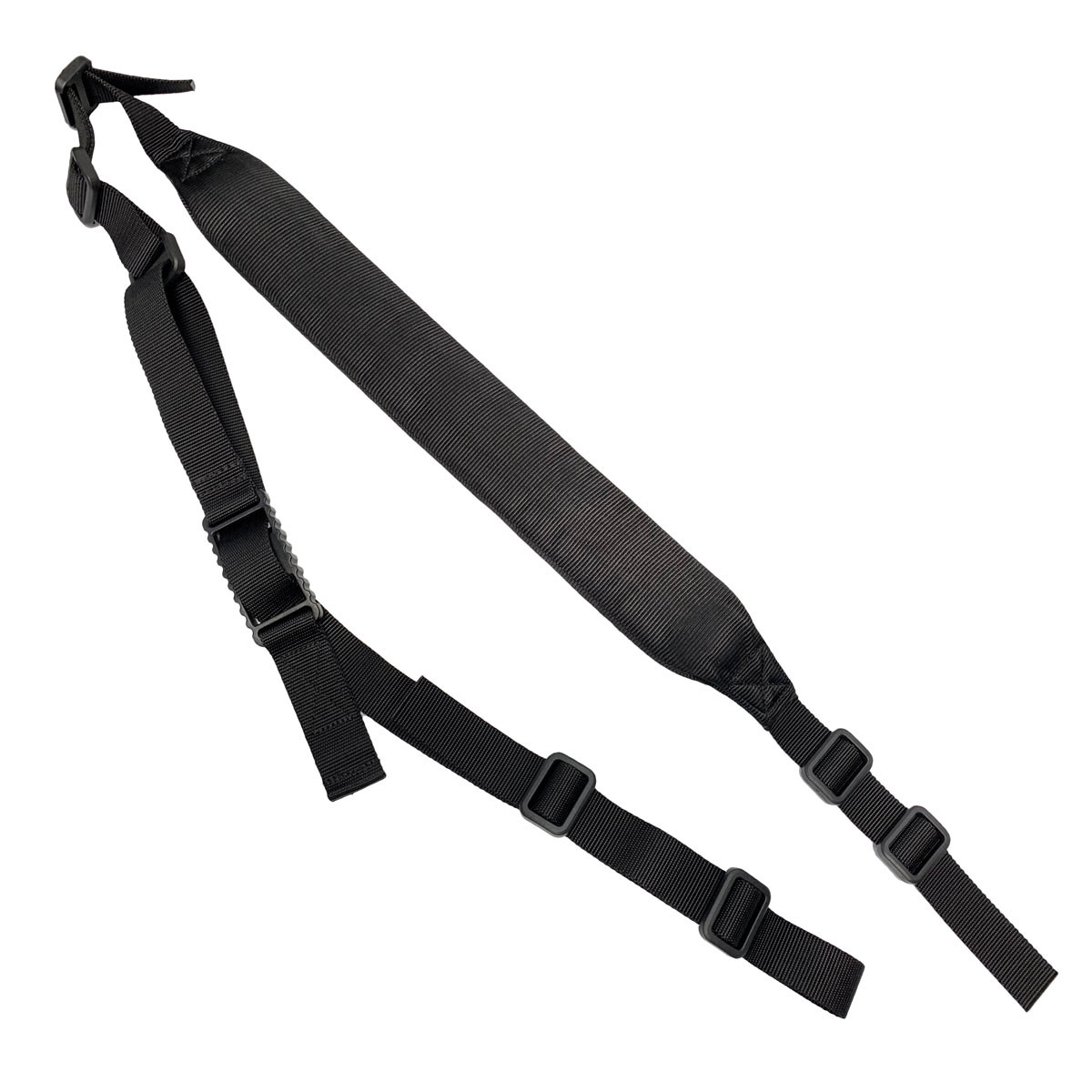 Battle Steel Quick Adjust Padded Slings X-Wide Padding Black