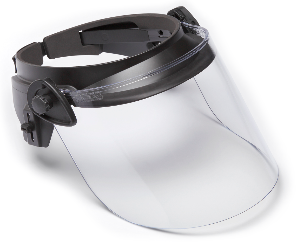Paulson DK6-X.250AF-N Riot Face Shield - Anti-Fog & Hard Coated / .250 ...