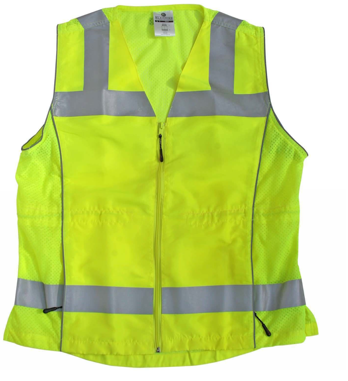 KISHIGO Women's Premium High Visibility Vest, Lime, Large - Botach®
