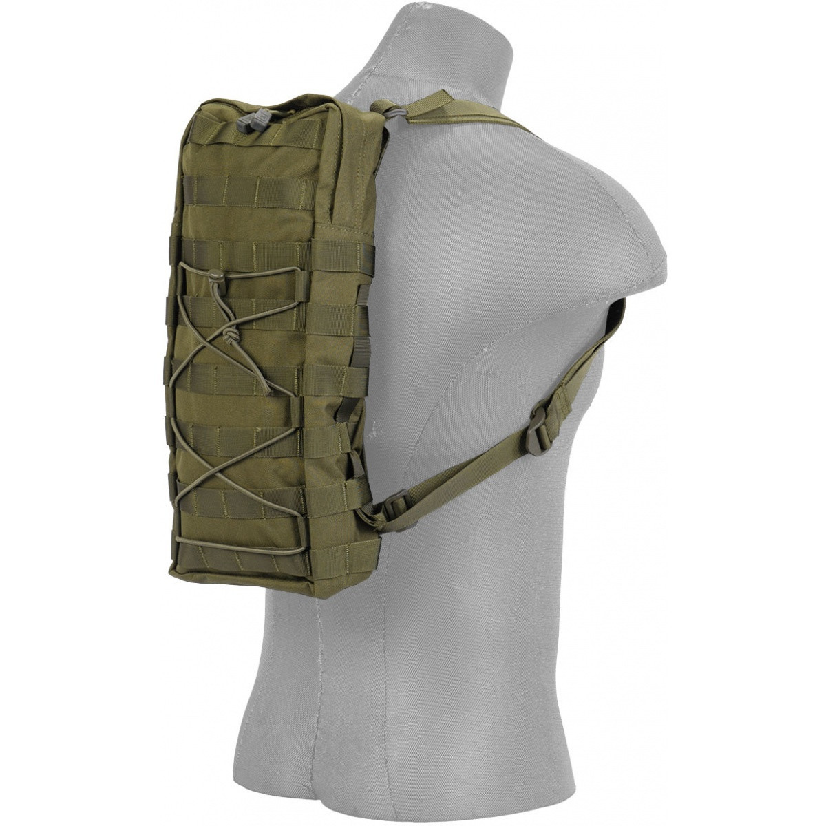 Lancer Tactical MOLLE Attachable Hydration Backpack