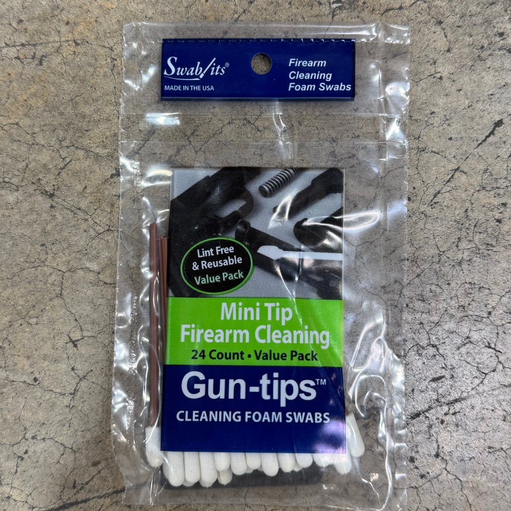 3" Mini Tip Gun Cleaning Swab Gun-tips by Swab-its, New/Old Stock