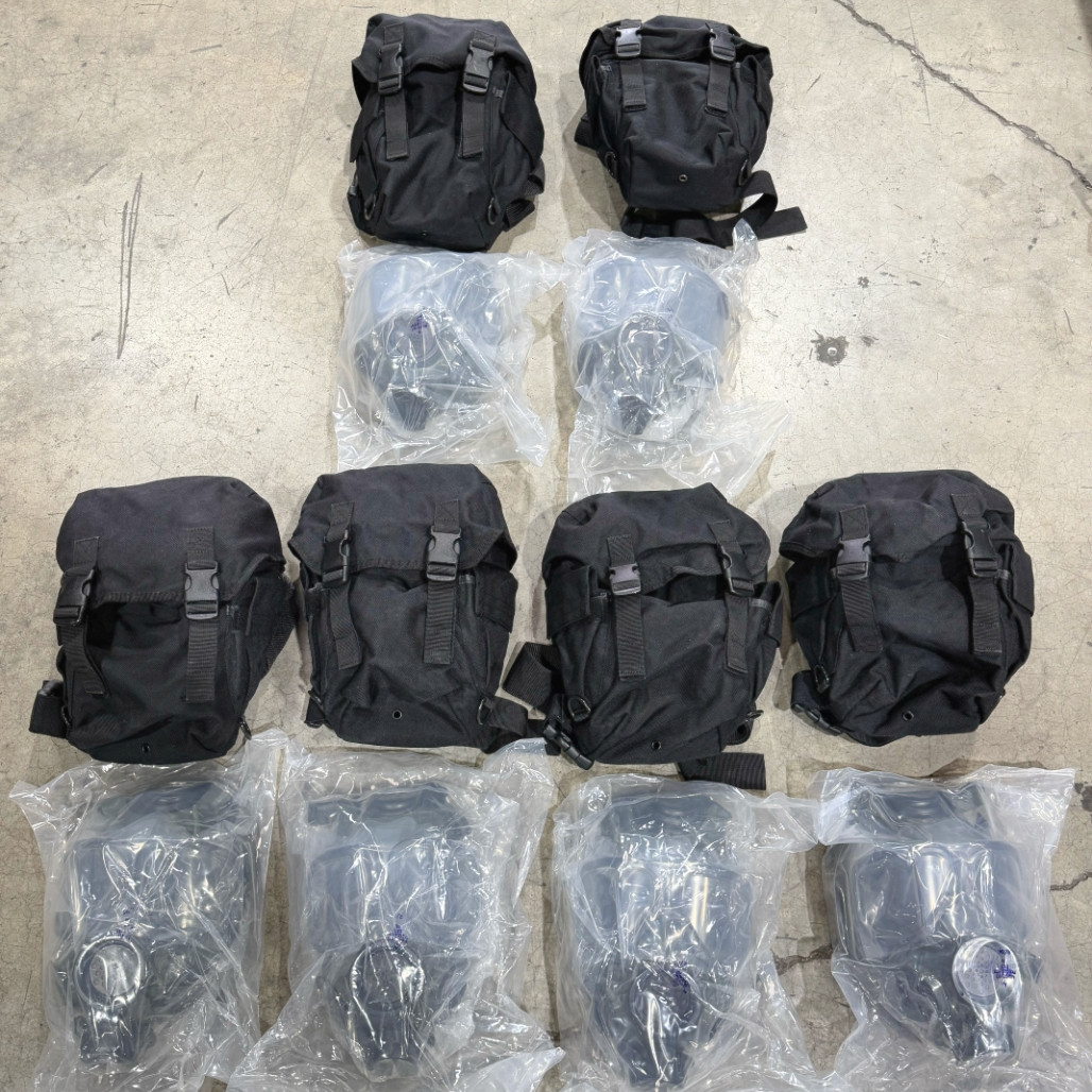 3M Full Facepiece Respirator FR-M40 Gas Mask, Police Trade, Sealed ...