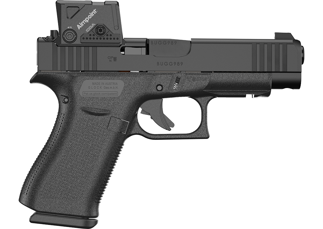 Glock 48 MOS A-CUT 9mm 10rd Aimpoint COA Optic Combo