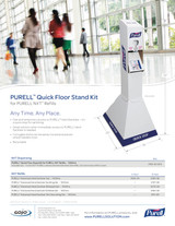 PURELL Quick Floor Stand Kit 2/34oz Refills On Sale - Best Price | BOTACH