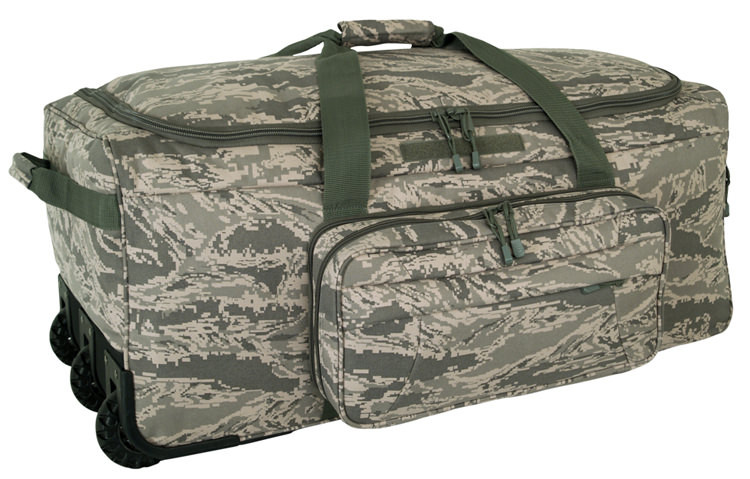 Code Alpha Air Force Digital Camo Deployment/Container Bag w/ Tri-Wheel