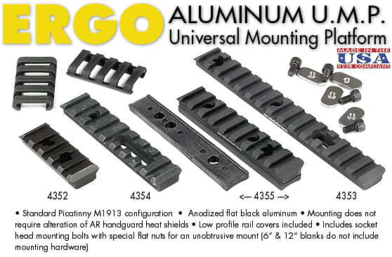 Ergo Universal Picatinny Rails On Sale - Best Price | BOTACH