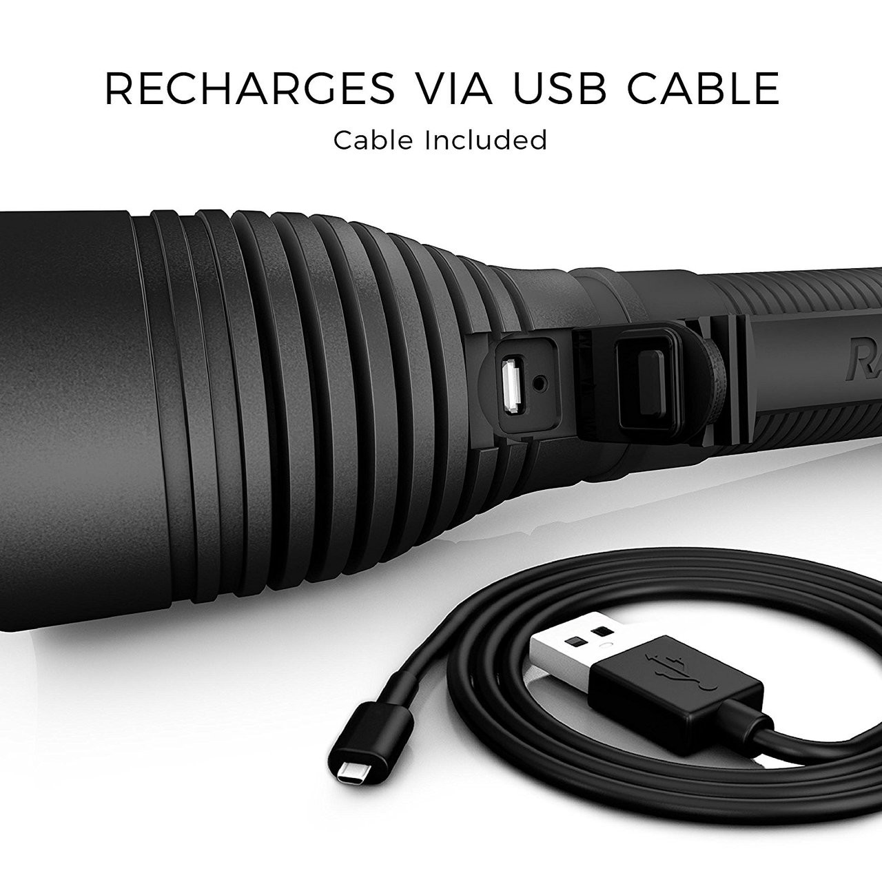 Rayovac The BEAST USB Rechargeable Lithium Flashlight 2000 Lumens On ...