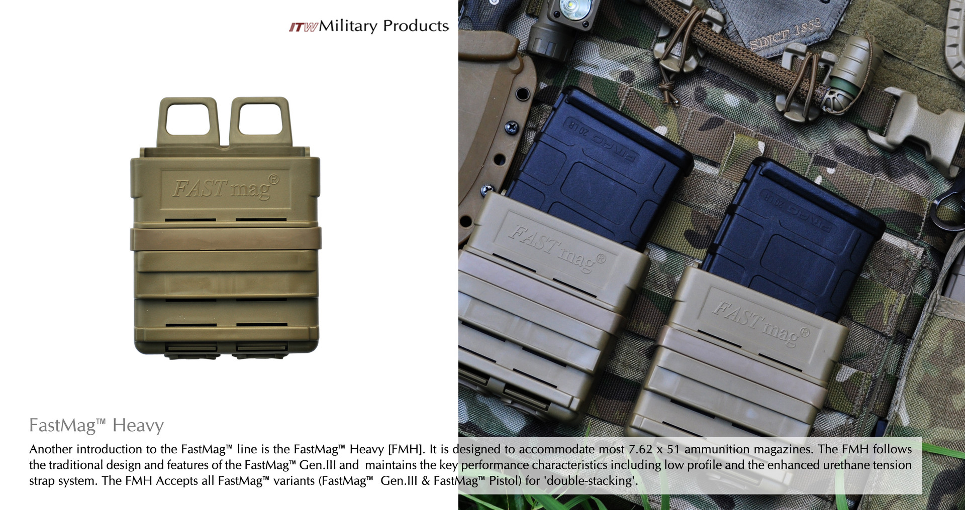 ITW FastMag GEN4 5.56mm Magazine Holders Coyote On Sale - Best Price ...