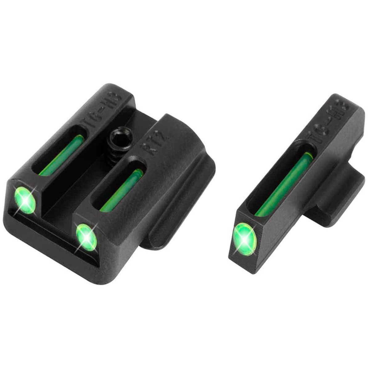 TruGlo TFO Tritium & Fiber Optic Gun Sights, Ruger SR 280