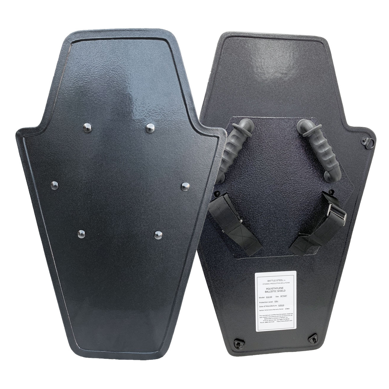 Battle Steel Level IIIA High-Speed Lightweight Ballistic Shields