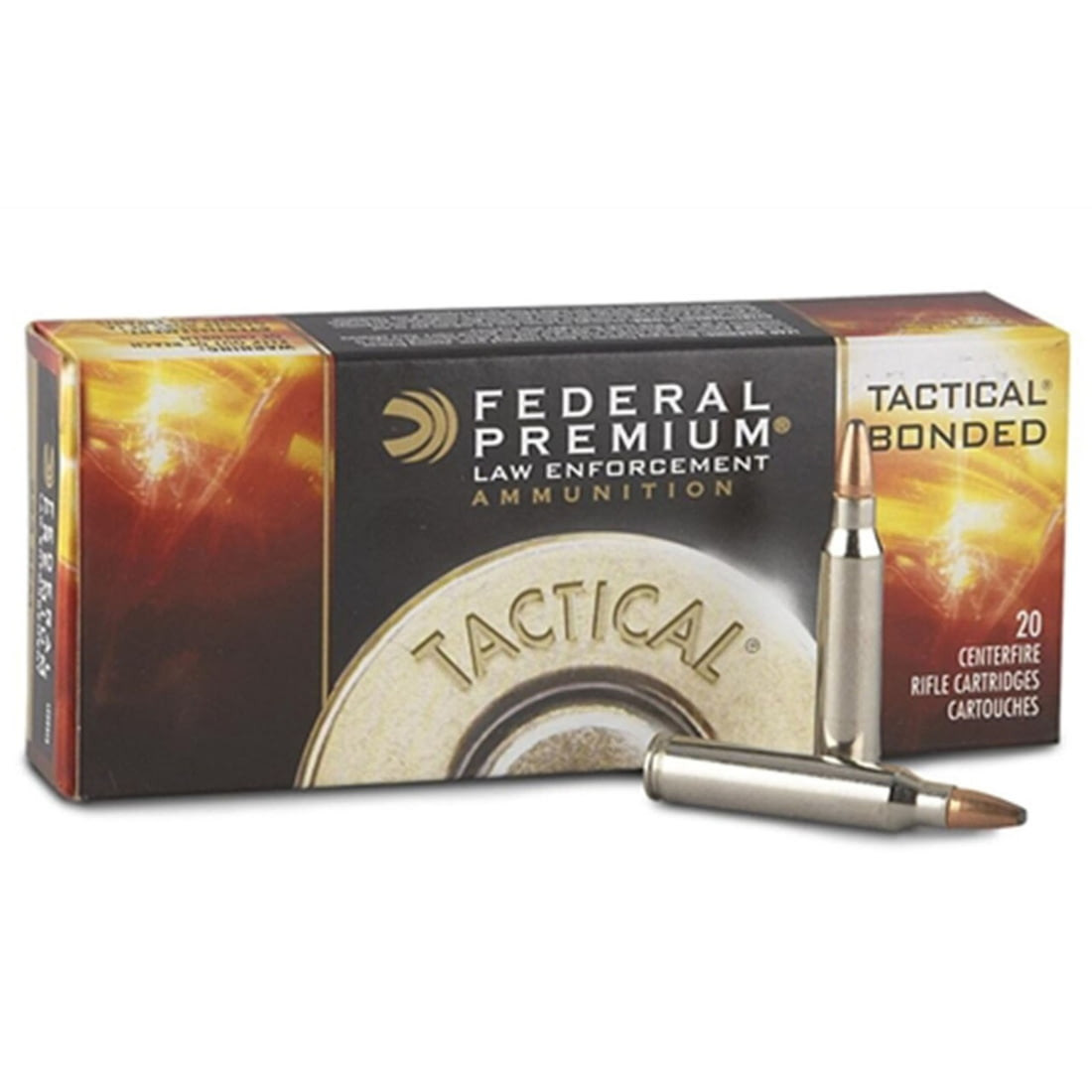 Federal Tactical Bonded .223 Remington 55gr Soft Point Ammunition ...