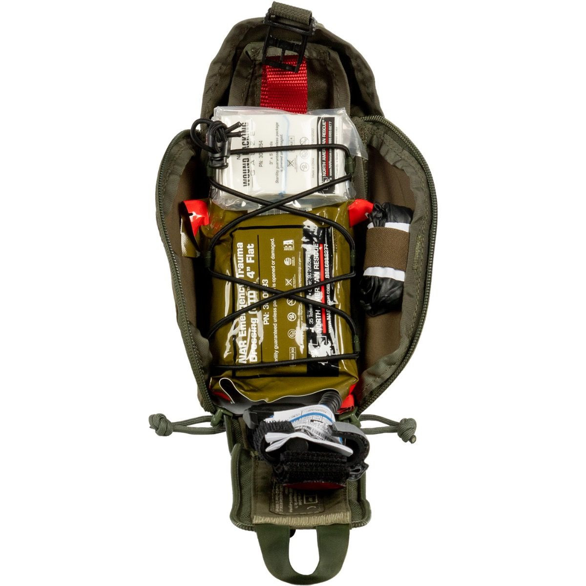 North American Rescue Rig Series Eagle IFAKS Advanced Ranger Green On ...