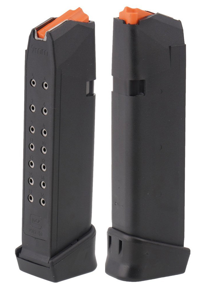Glock +2 Magazine Extension Kits 6/Pack w/TangoDown Floorplate Removal ...