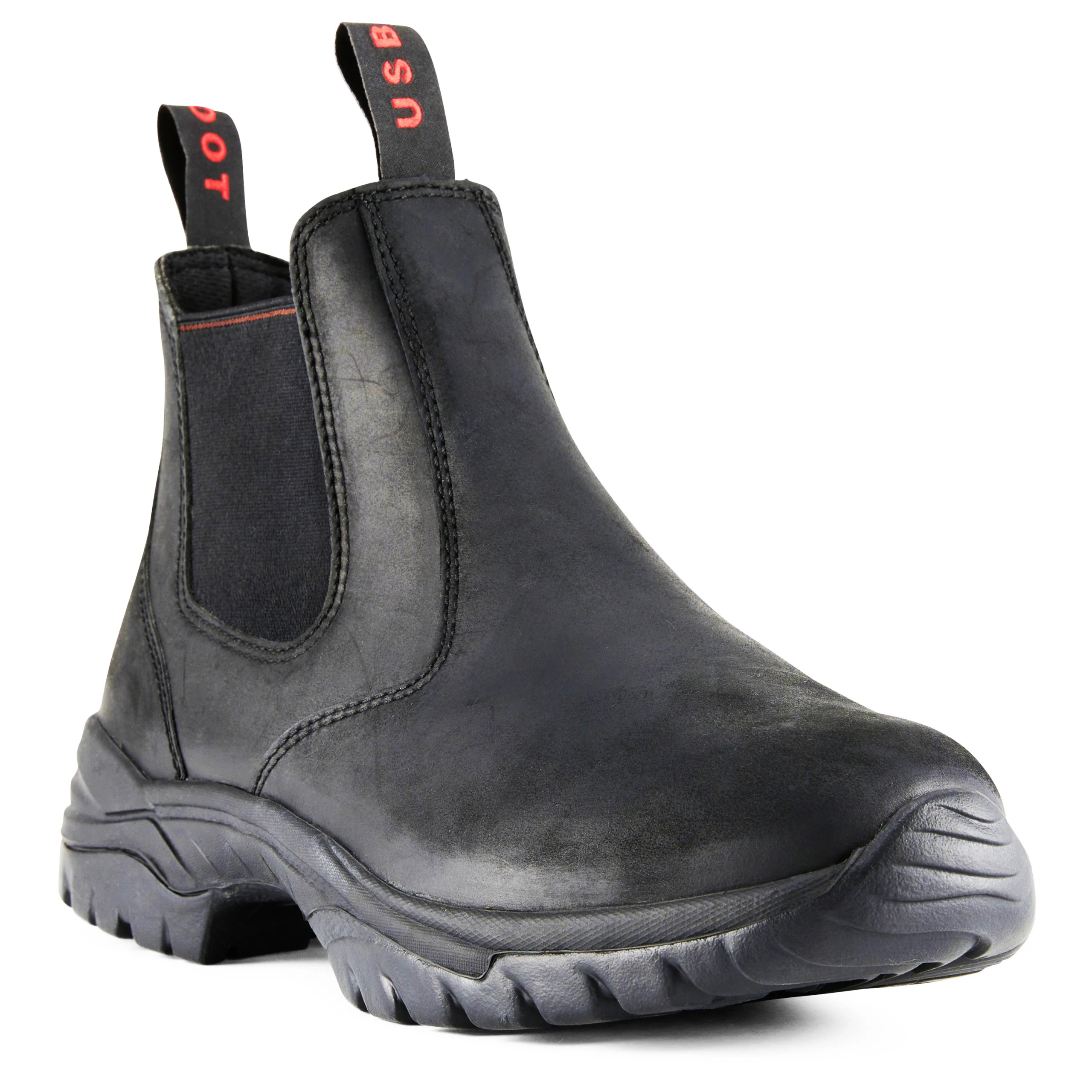 Vanish Shiny Chelsea Black Boots