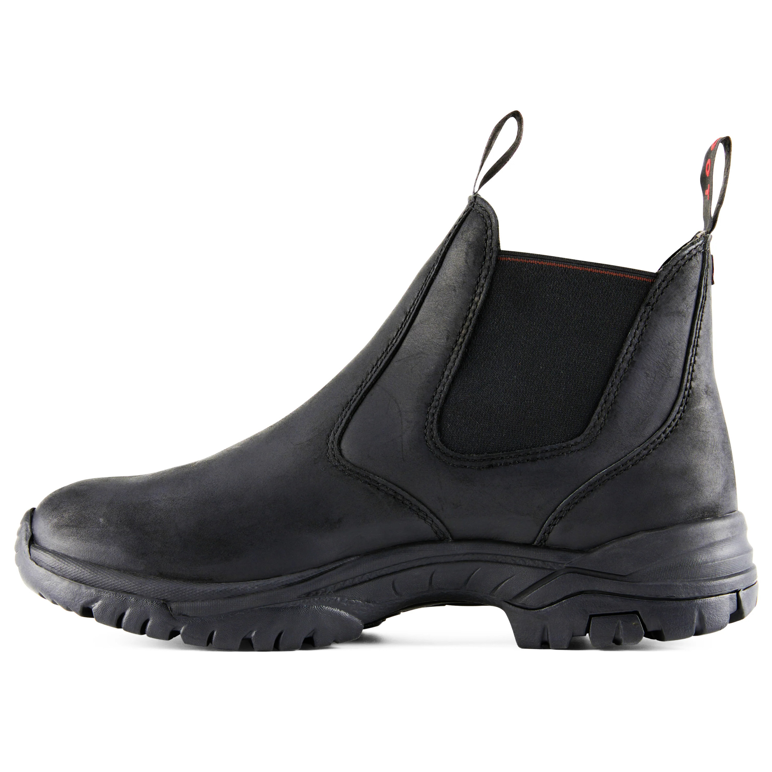 Vanish Shiny Chelsea Black Boots