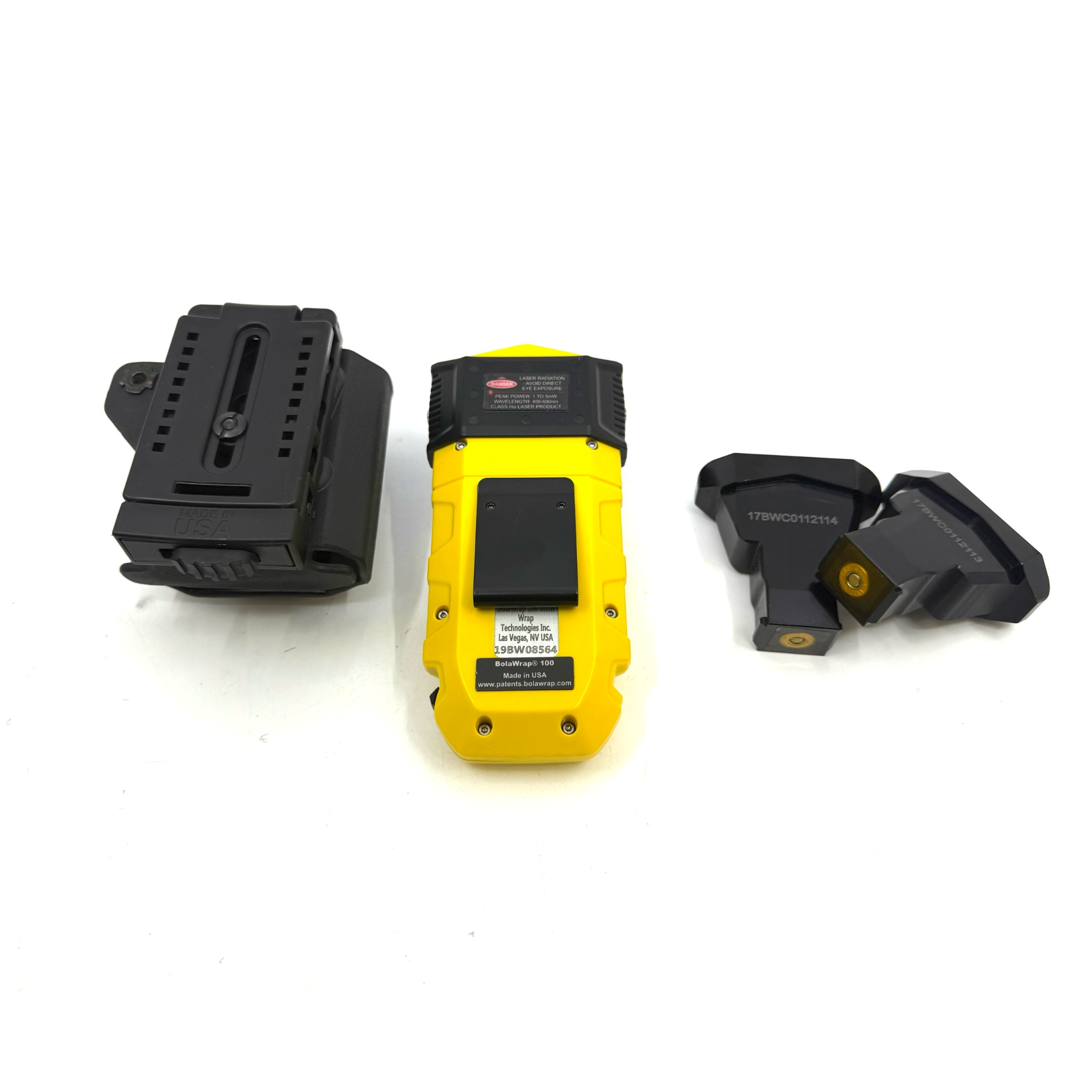 Wrap Technologies BolaWrap Kit w/ Holster & 2 Cartridges, Police Trade