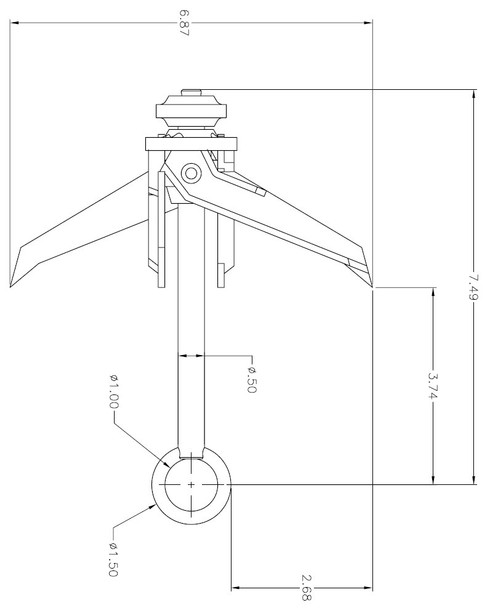 Capewell Retractable Grappling Hook